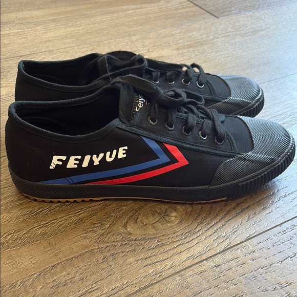 Feiyue | Shoes | Mens Feiyue Fe Lo 92 Martial Arts Black Low Top ...